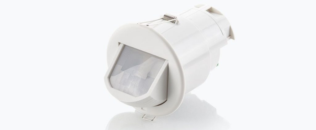 Long Range, adjustable head, ceiling, flush mounted, PIR presence ...