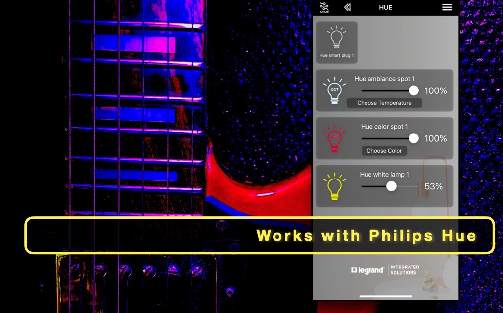 ICALIS & PHILIPS HUE integration - Legrand Integrated Solutions